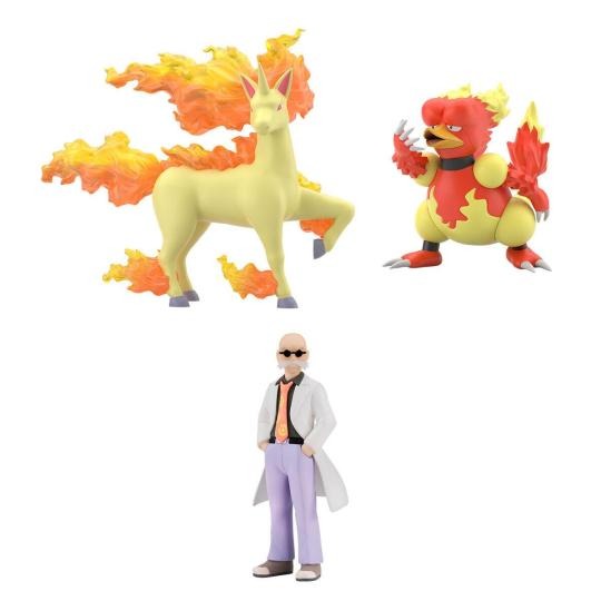 POKEMON SCALE WORLD Kanto Region BLAINE, RAPIDASH, MAGMAR (KATSURA ...