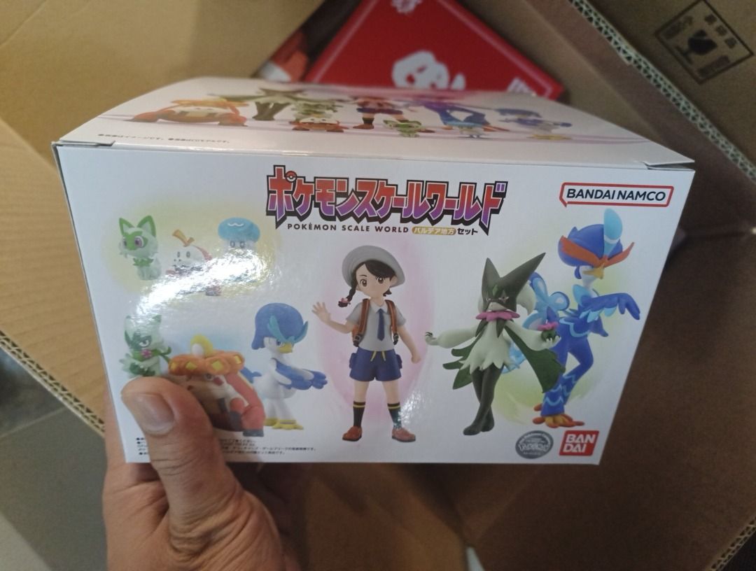 Pokemon Scale World Paldea Region Set 1 1/20 Scale PSW Pokemon, Hobbies ...