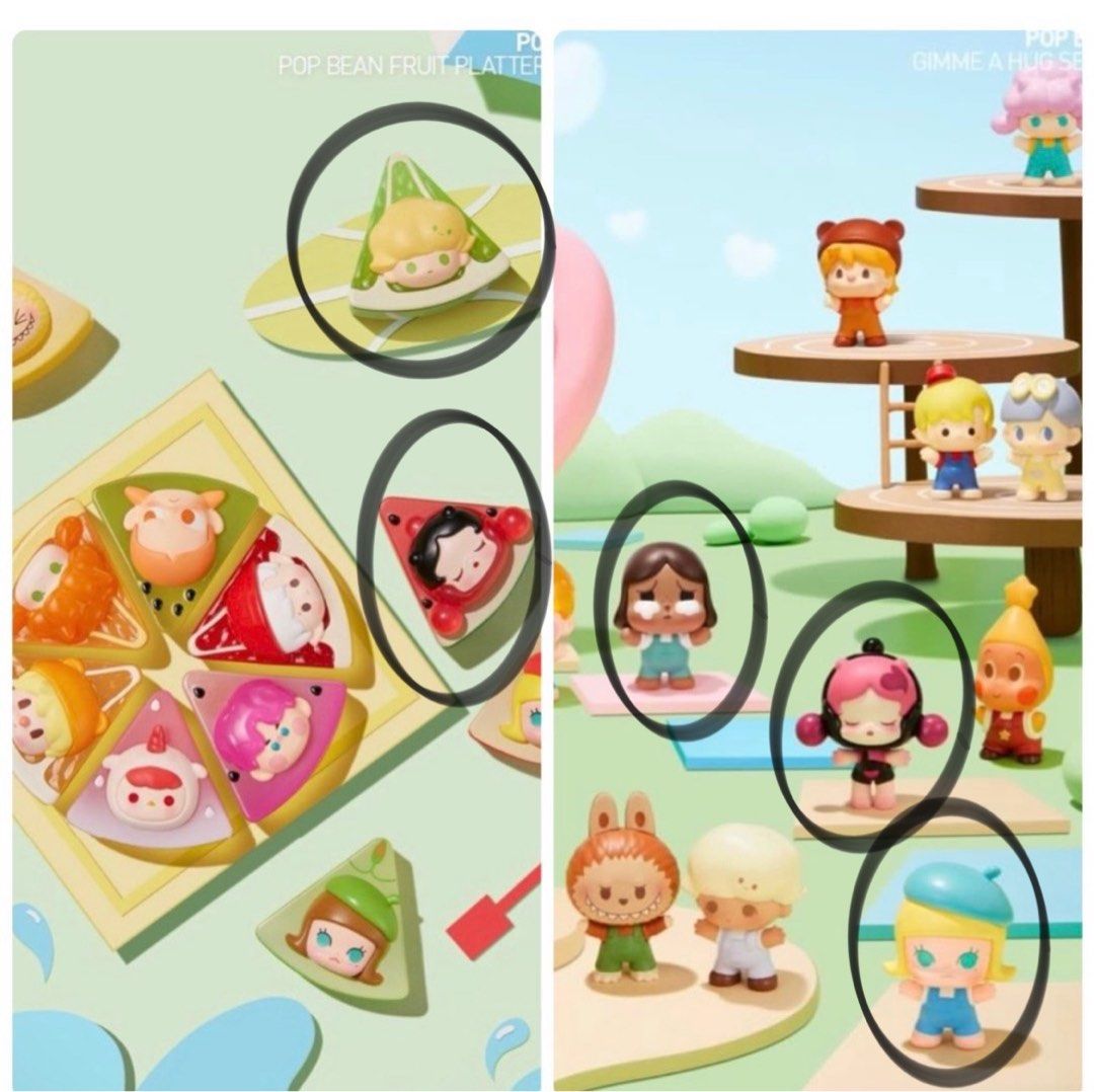 Popmart Fruit Platter and Gimme a Hug Series Popbeans - Skullpanda ...