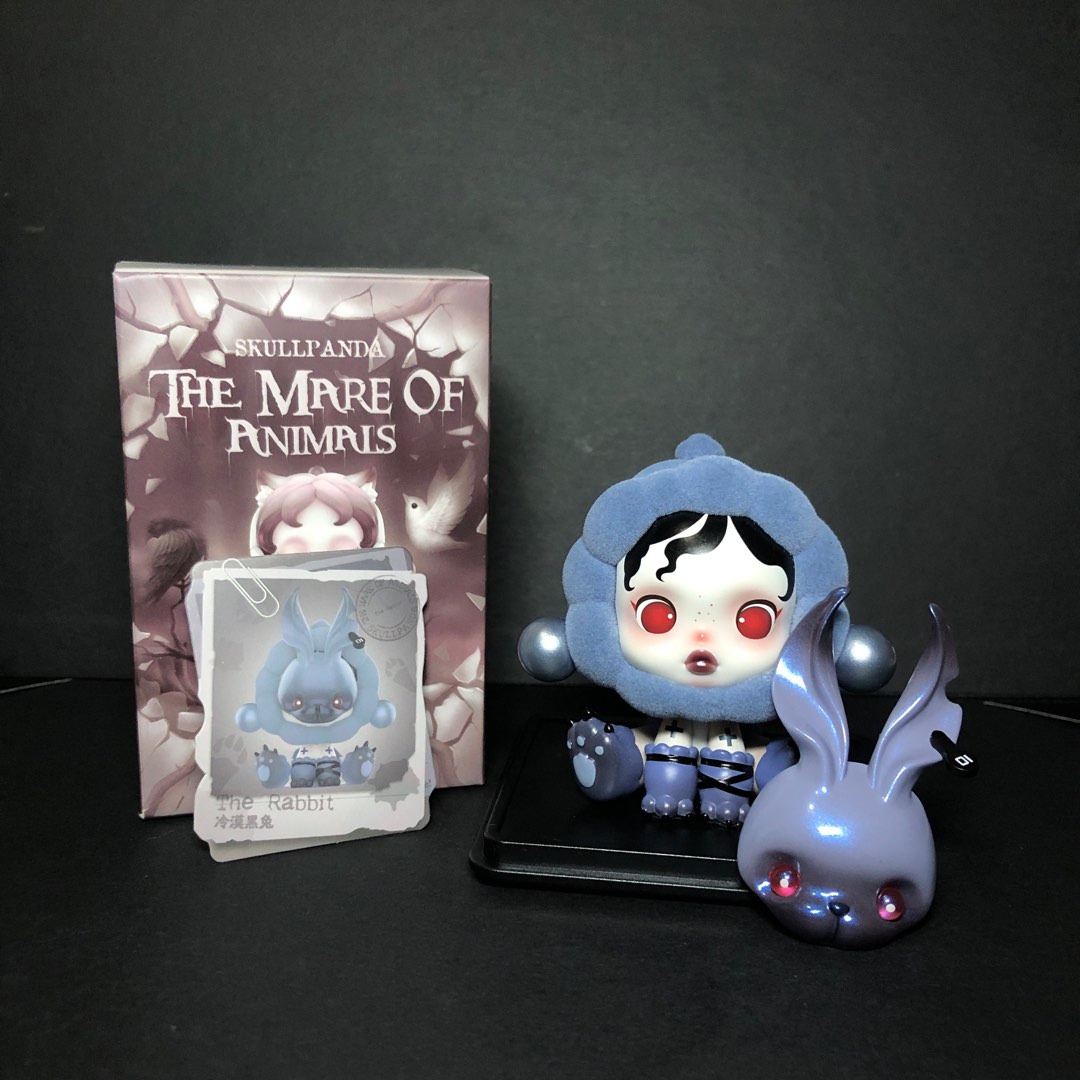 POPMART Skullpanda Rabbit Mare of Animals, Hobbies & Toys, Toys & Games ...