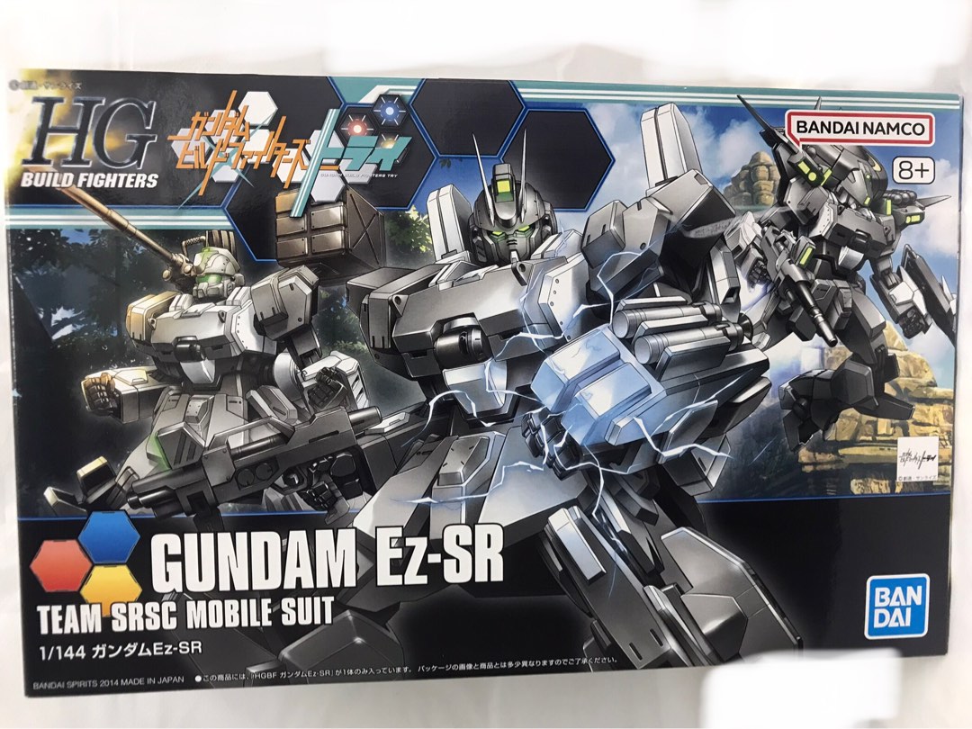 (有post就有貨,唔覆文盲) Bandai 萬代 HG HGBF 1/144 Mobile Suit Gundam 機動戰士 Build Fighter Ez-SR Ez SR Gundam ...