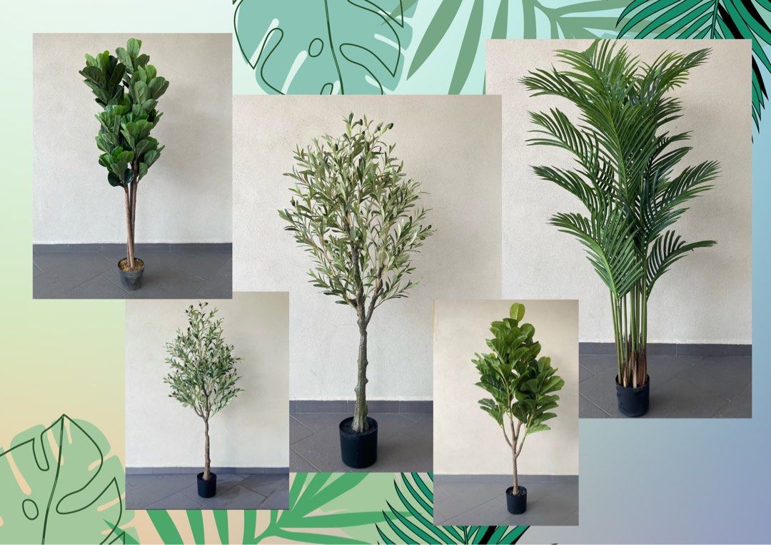 Premium Artificial Tree, Furniture & Home Living, Home Decor ...