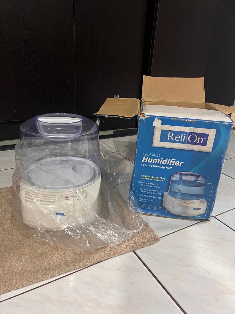 ReliOn Cool Mist Humidifier - 1-Gal Output/Day, TV & Home Appliances ...