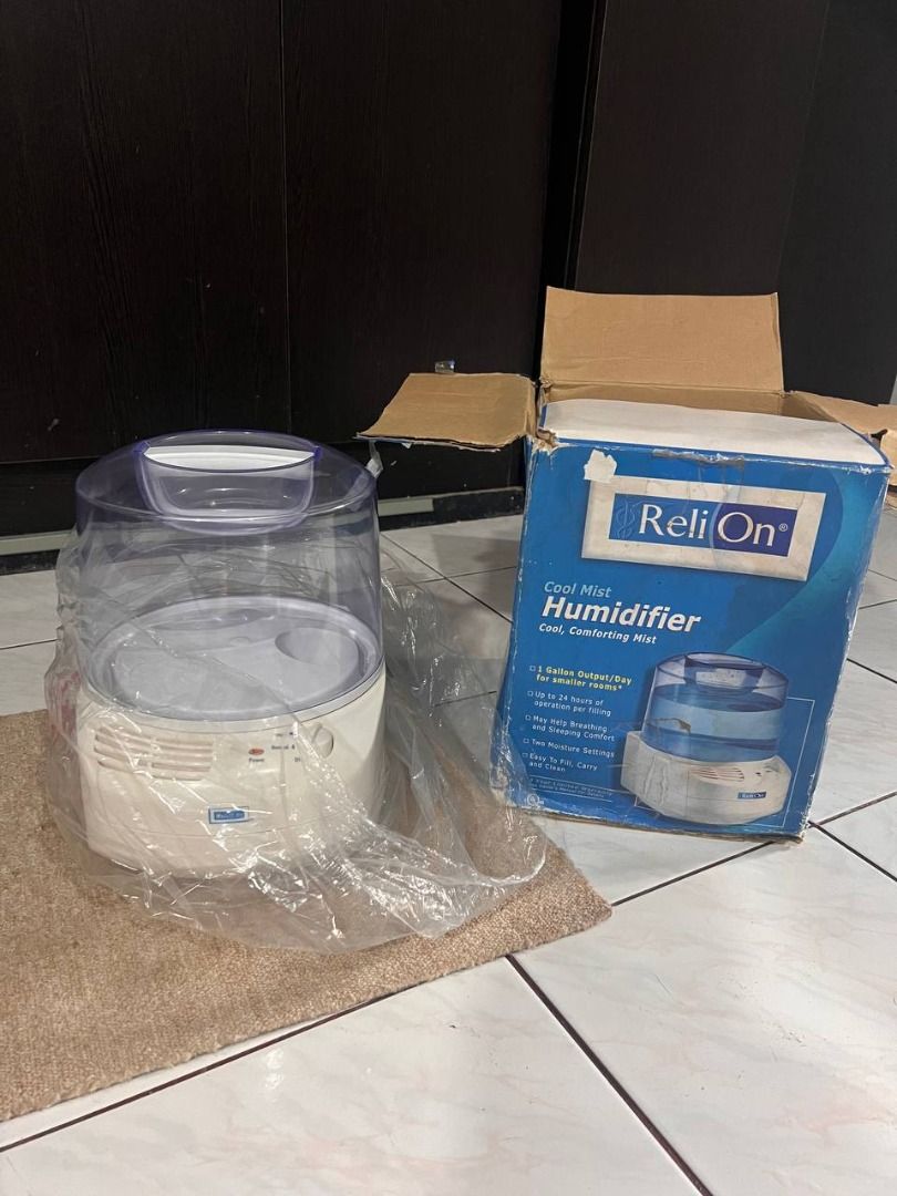 ReliOn Cool Mist Humidifier - 1-Gal Output/Day, TV & Home Appliances ...