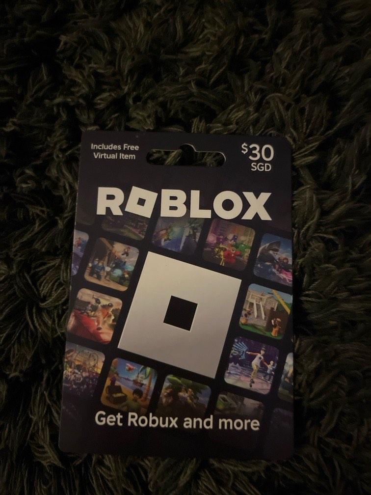 Roblox $30 gift card, Hobbies & Toys, Toys & Games on Carousell