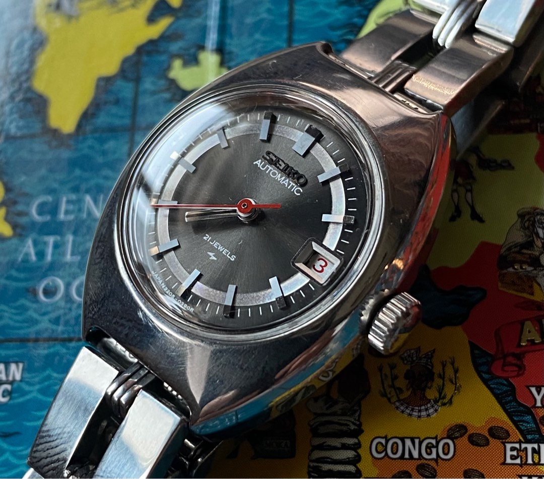 Seiko Automatic Ladies Rare Dial Vintage, Luxury, Watches on Carousell