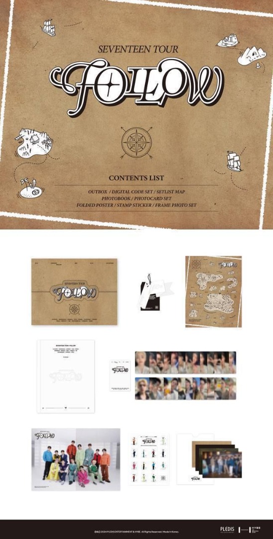 Seventeen Tour Follow to Seoul [Digital Code] Loose Sharing (Official Mech), Hobbies & Toys ...