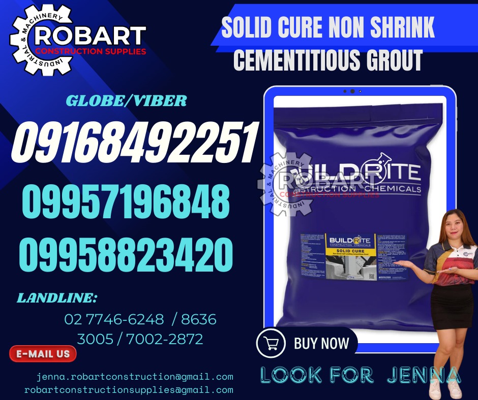 Solid Cure Non Shrink Cementitious Grout, Commercial & Industrial ...