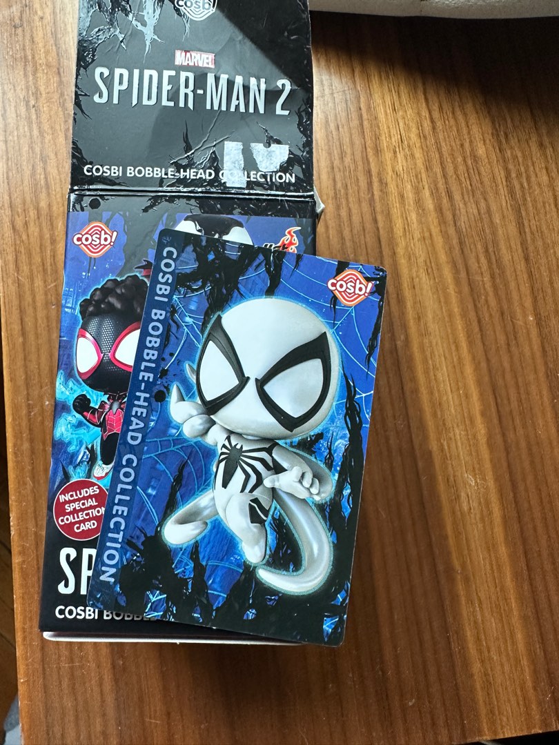 Spiderman 2 Cosbi Hot Toys anti venom, 興趣及遊戲, 玩具 & 遊戲類 - Carousell