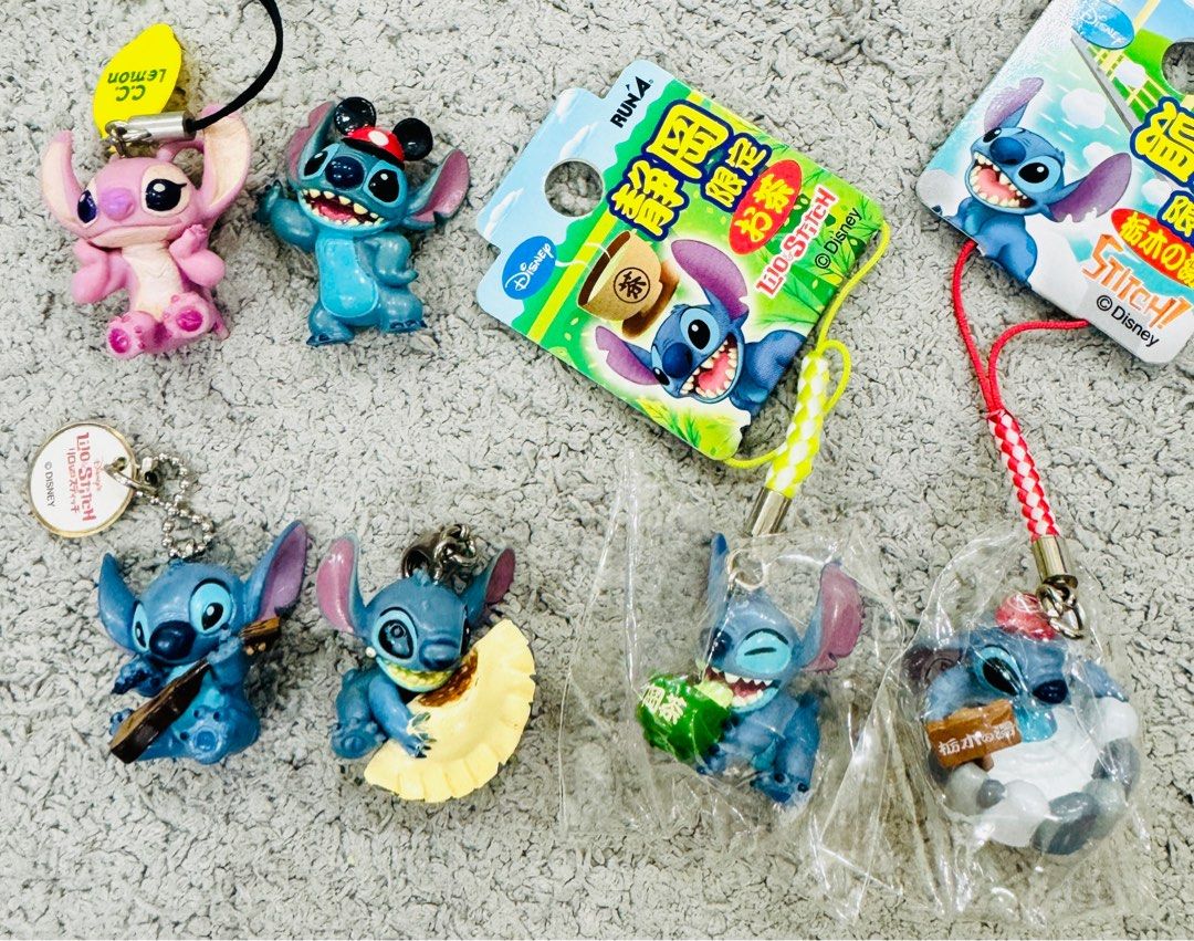 Stitch hard Keychain set, Hobbies & Toys, Toys & Games on Carousell