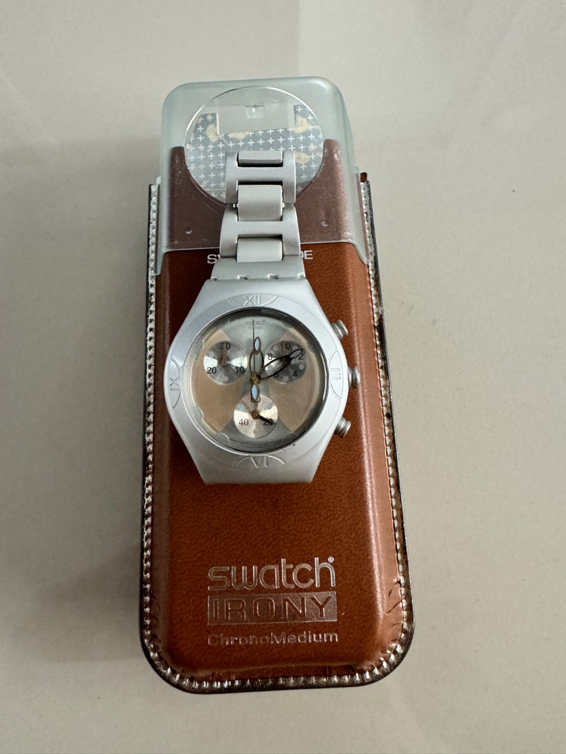 Swatch Irony Midi Chrono, Luxury, Watches on Carousell
