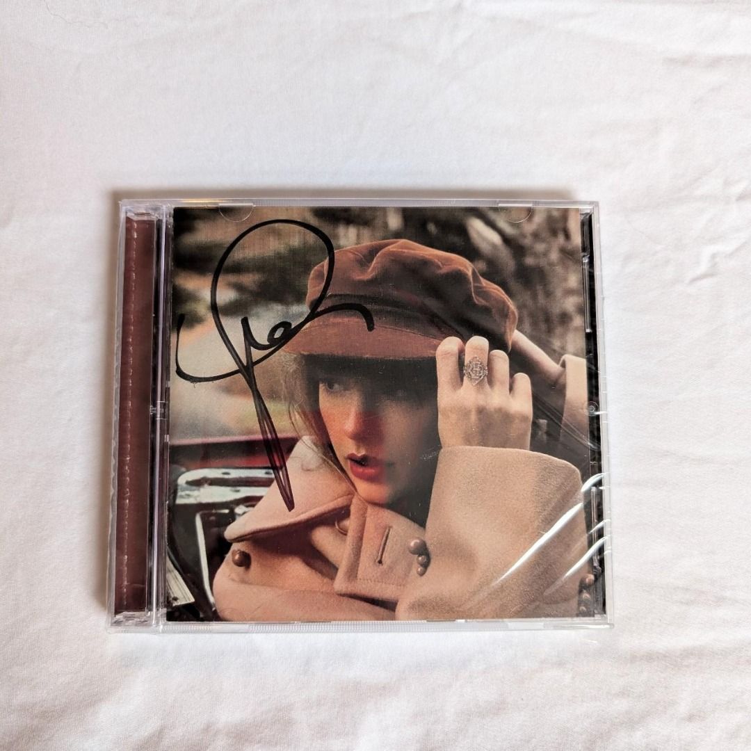 [INSTOCK] Taylor Swift - Red (Taylor’s Version) Signed CD – Rare and ...