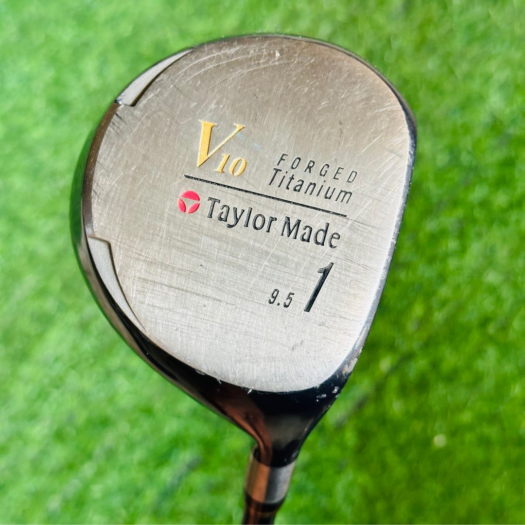 TAYLORMADE V10 Golf Driver 9.5 degree Forged Titanium - PreOwned ...