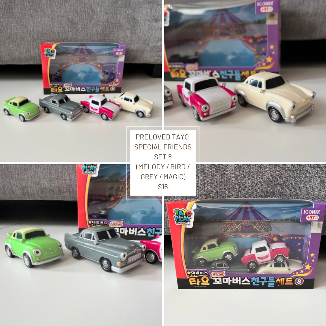 Tayo Bus Cars Vehicles Assorted (From $3 per vehicle), Hobbies & Toys ...
