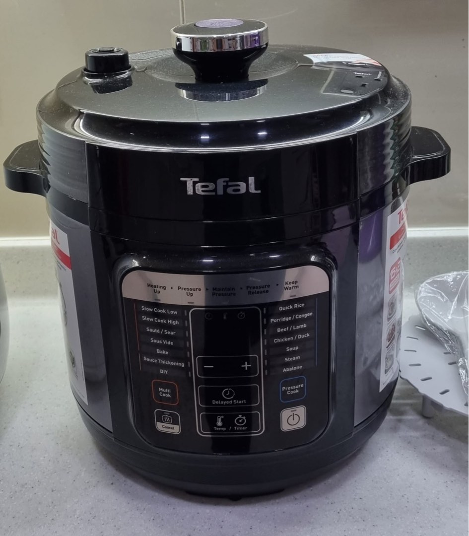 Tefal homechef smart multicooker pressure cooker, TV & Home Appliances ...