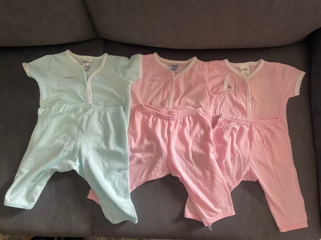 Tollyjoy Baju Baby Newborn all combo set Nb Baju Tidur m Pyjama Pyjamas ...