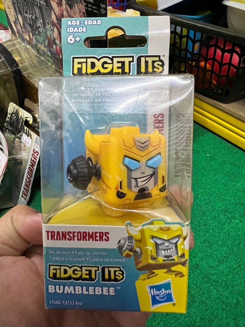 Transformers Fidget Its Bumblebee, Hobbies & Toys, Toys & Games on ...