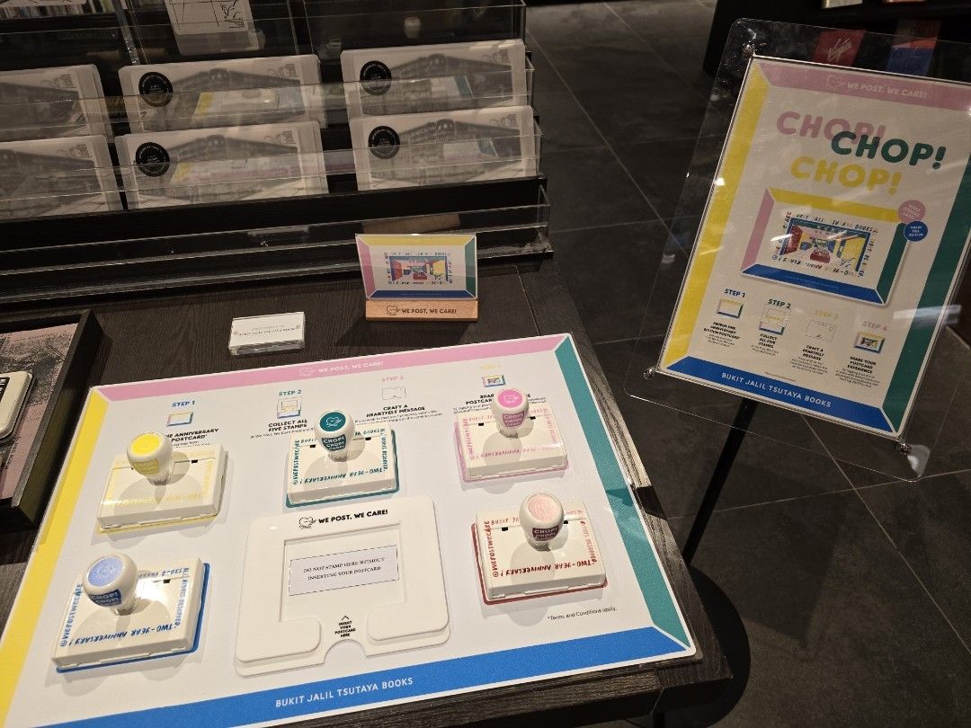 Tsutaya Bookstore Two Year Anniversary Stamp Layering Chop Collection ...
