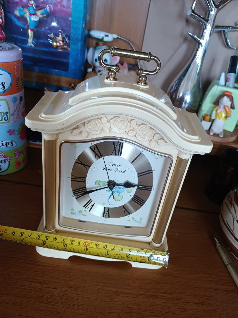 Vintage Citizen Quartz Alarm Clock, Furniture & Home Living, Home Decor ...