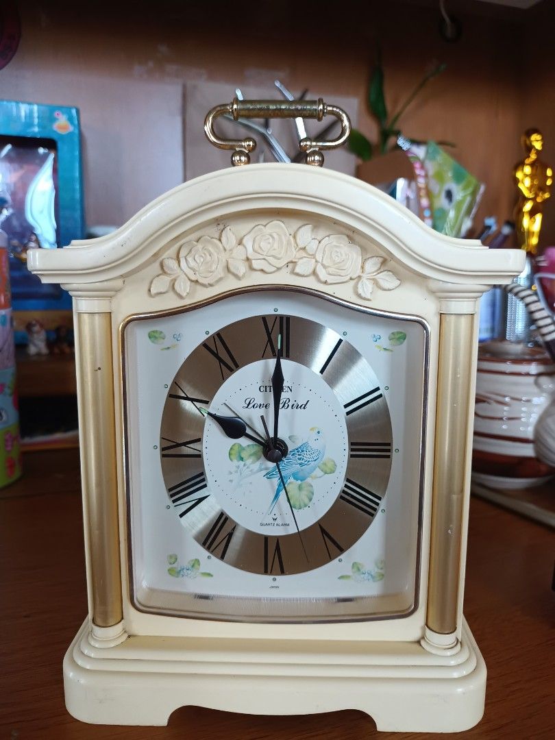 Vintage Citizen Quartz Alarm Clock, Furniture & Home Living, Home Decor ...