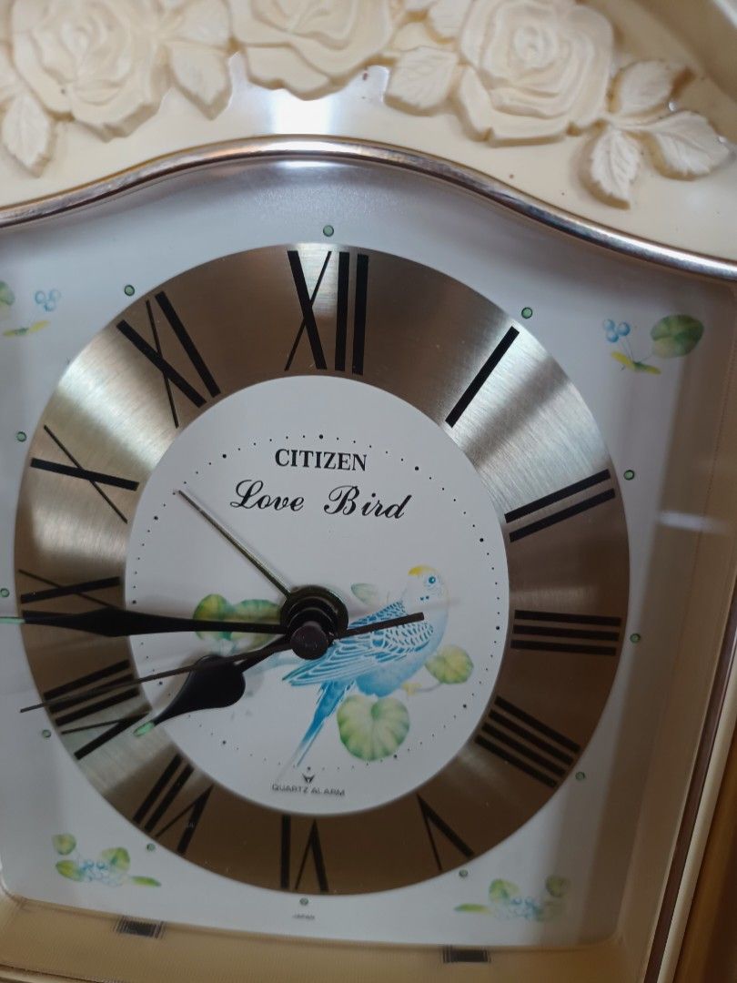Vintage Citizen Quartz Alarm Clock, Furniture & Home Living, Home Decor ...