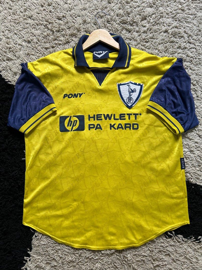 VINTAGE TOTTENHAM HOTSPUR ENGLAND 1995/1997 THIRD FOOTBALL SHIRT PONY ...