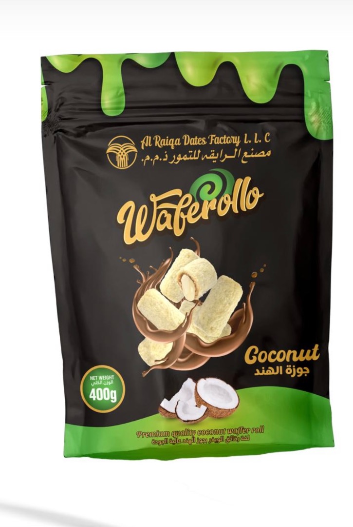 wafer WAFEROLLO COCONUT 400g, Food & Drinks, Packaged & Instant Food on ...