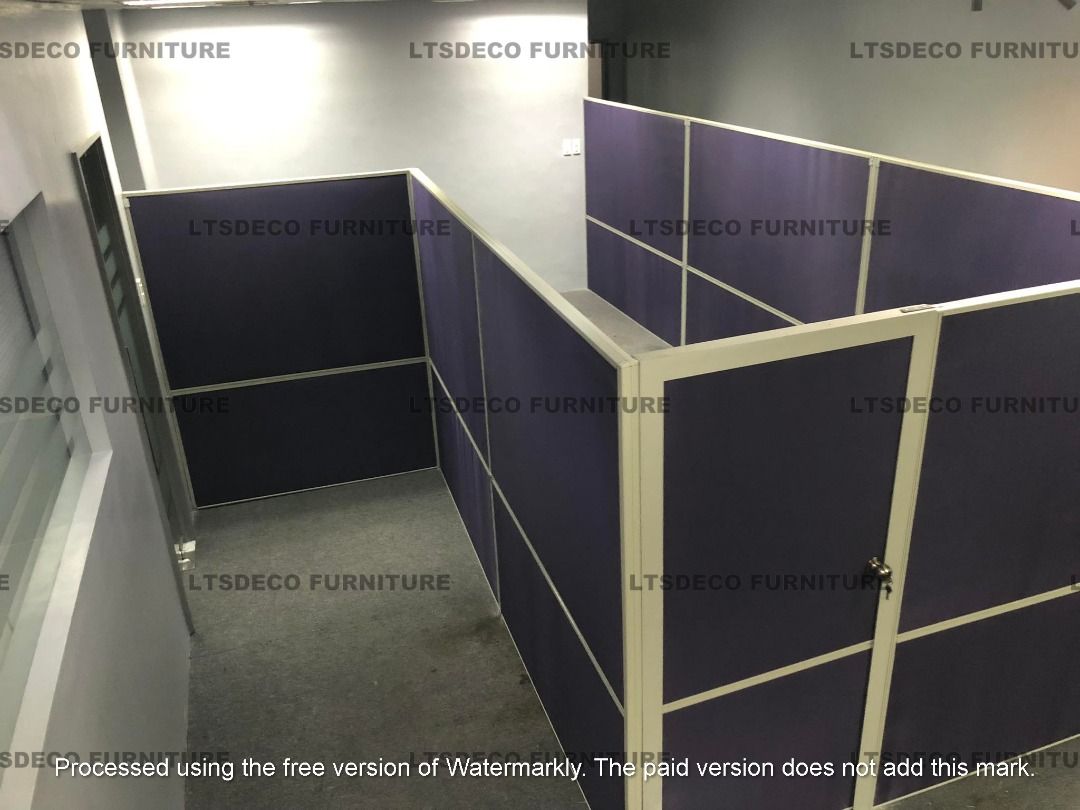 WALL PANEL DIVIDERS - OFFICE PARTITION FURNITURES, Furniture & Home ...