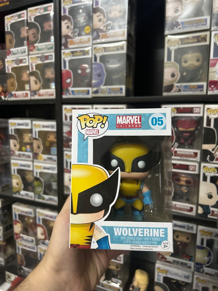 Wolverine Marvel Funko Pop #05, Hobbies & Toys, Toys & Games on Carousell