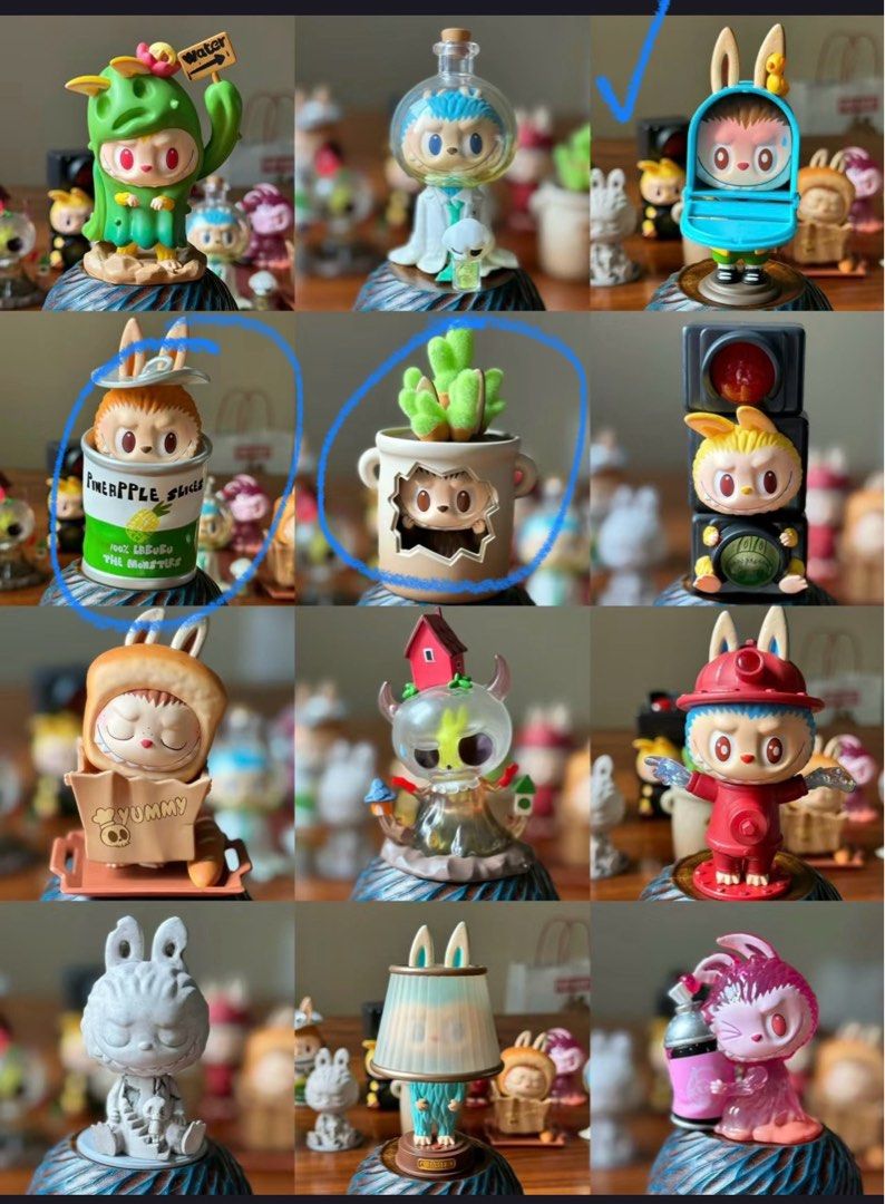 WTS/WTT Labubu almost hidden, Hobbies & Toys, Toys & Games on Carousell