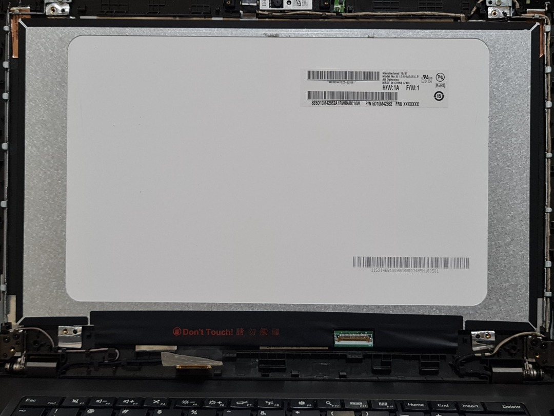 14" FHD 30 Pins Frameless Laptop Display LCD Screen with Dark Corners ...