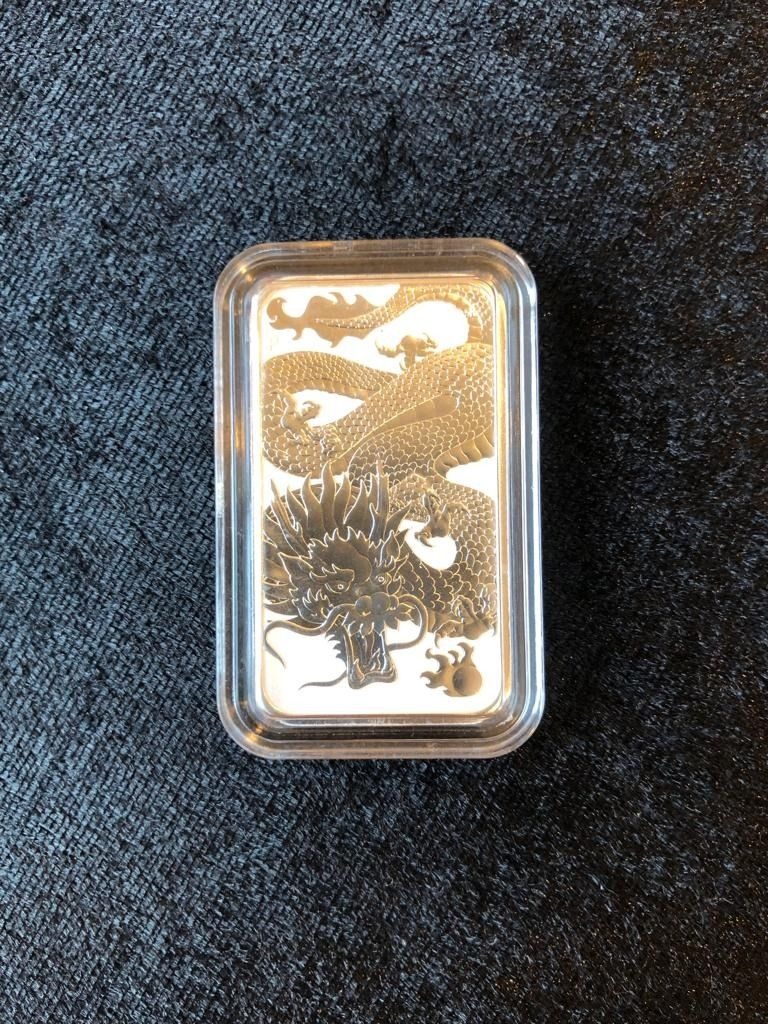2022 Australia 1 oz Silver Dragon Rectangular Coin BU in capsule, Hobbies & Toys, Collectibles ...