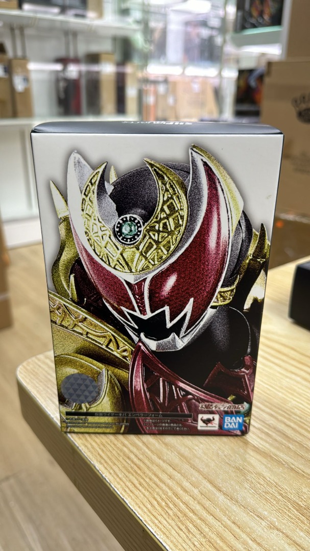sold 全新 Bandai S.H.Figuarts Shf Masked Rider Kiva Emperor Form 真骨雕 幪面超人 ...