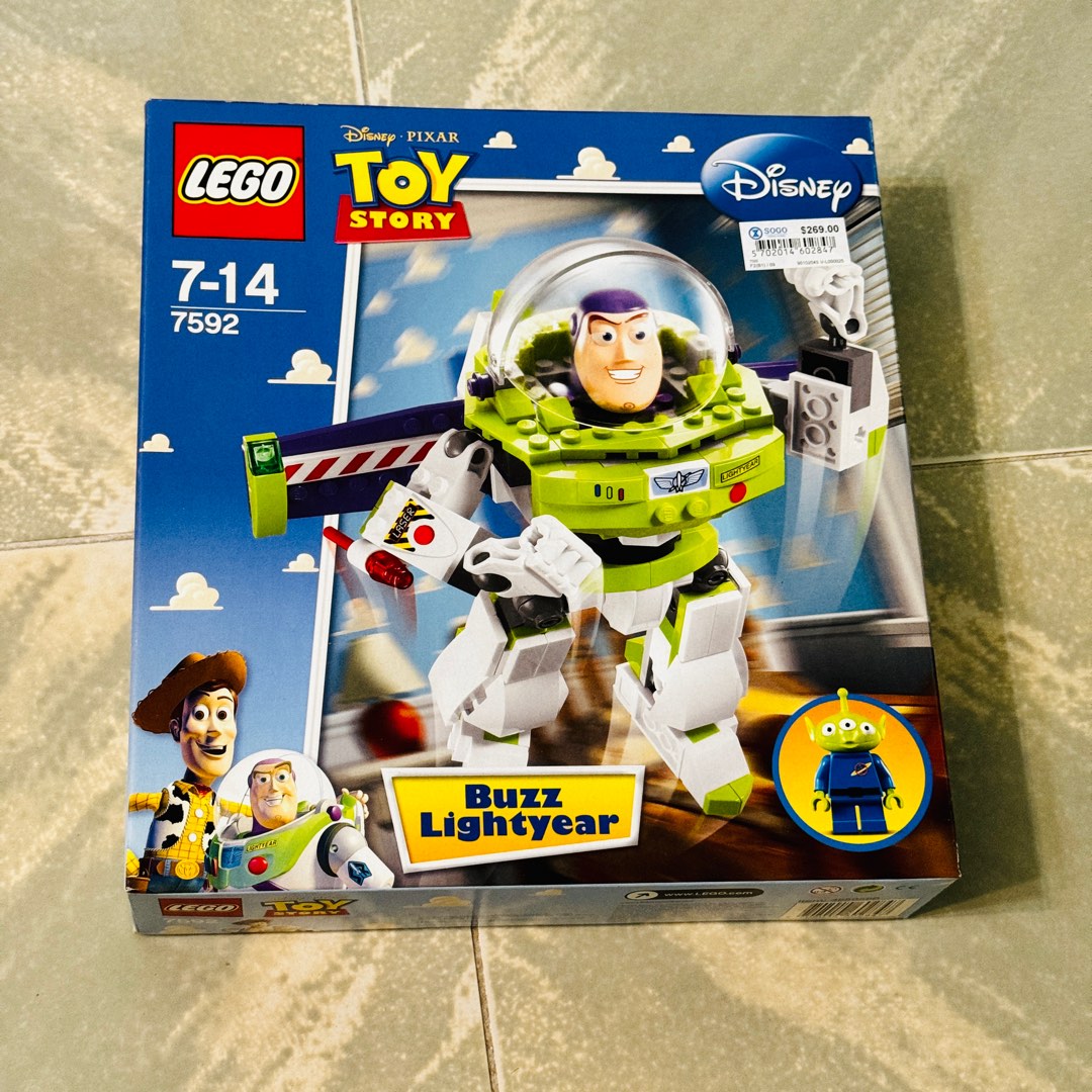 全新 Lego Racers Lego Toy Story 7592 Buzz Light Year, 興趣及遊戲, 玩具 & 遊戲類 ...