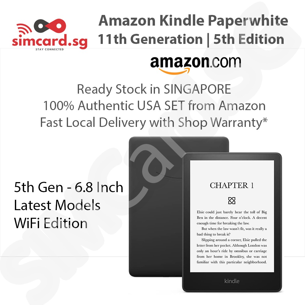 Amazon Kindle Paperwhite 16GB 2021 2022 2023 2024 / 32GB Signature ...