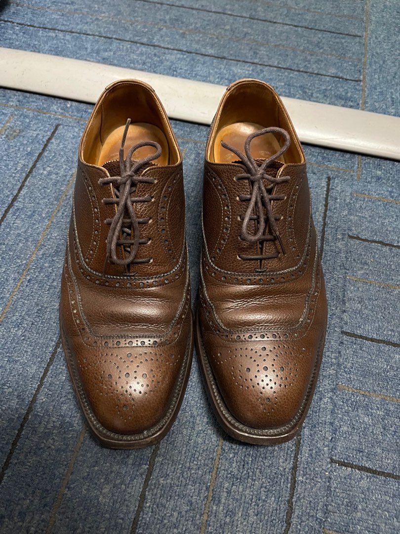 Authentic Scotch Grain Hirokawa Brogue Wingtip Dress Shoes Made in ...