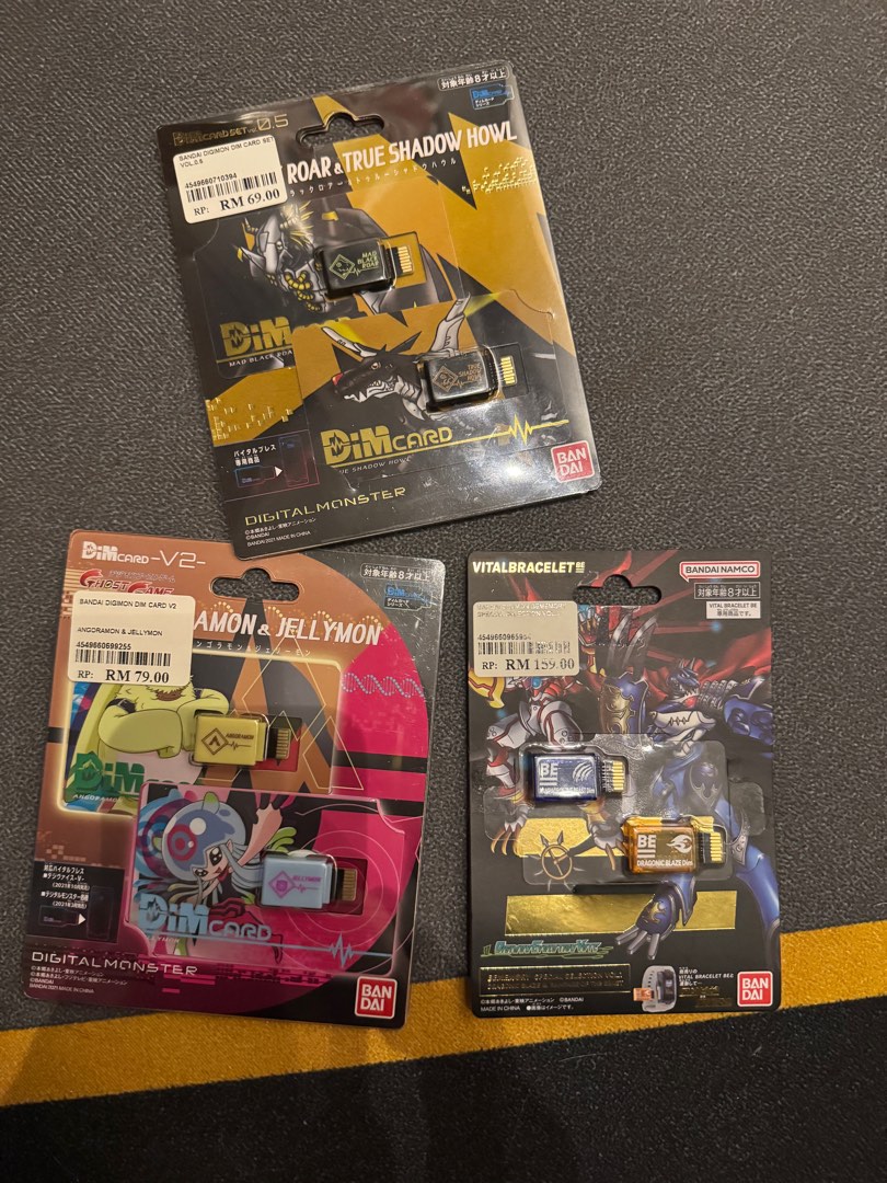Bandai Digimon Dim Card, Hobbies & Toys, Toys & Games on Carousell