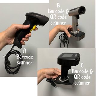 SGSeller Symcode Barcode scanner Wired/Wireless Scanner 1D QR 2D Laser ...