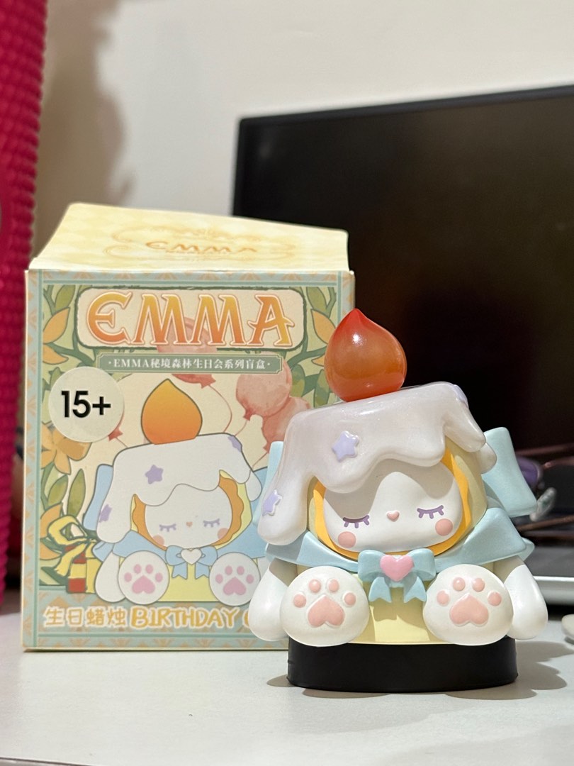 Birthday Candle - Emma Secret Forest Birthday Series Miniso Figure ...