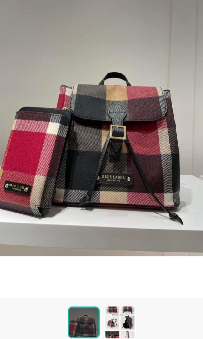 Bluelabel burberry Japan, Women's Fashion, Bags & Wallets, Backpacks on ...