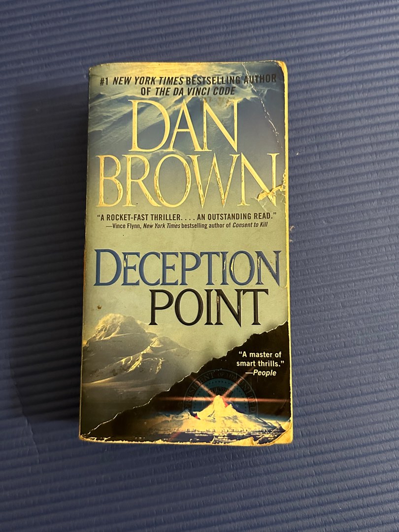BOOK - Deception point by Dan Brown, Hobbies & Toys, Books & Magazines ...