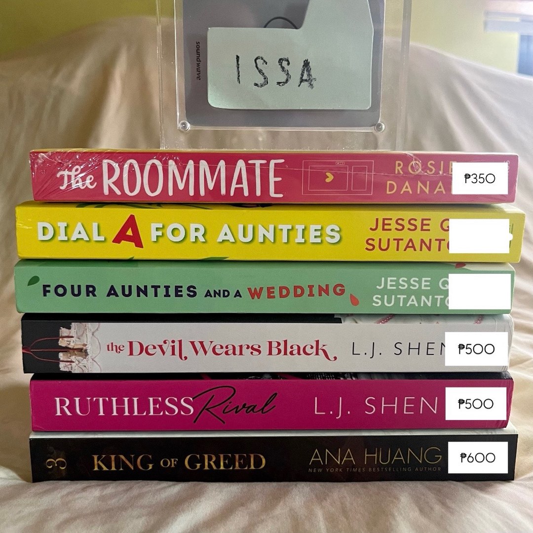 booktok lj shen ana huang, Hobbies & Toys, Books & Magazines, Fiction ...