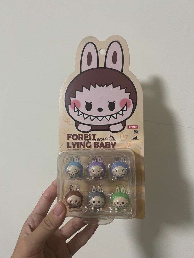 BRAND NEW Popmart labubu forest lying baby, Hobbies & Toys, Toys ...