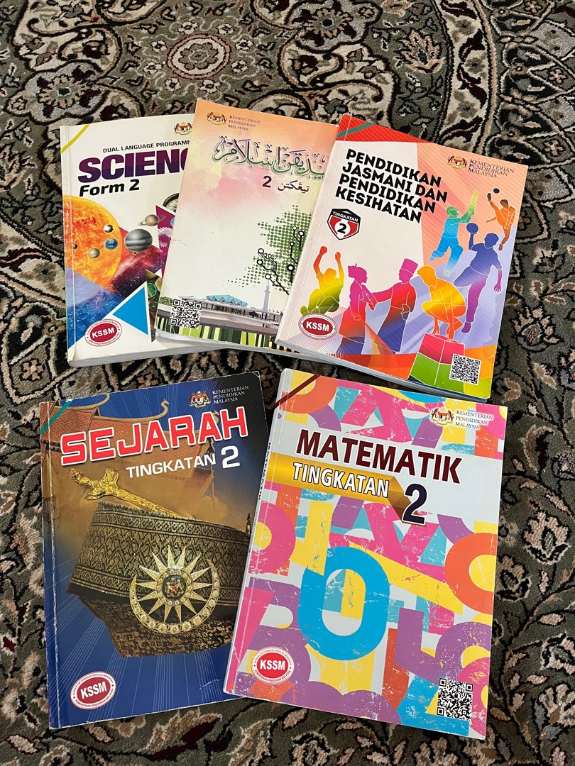 Buku Teks Tingkatan 1&2 (Form 1&2 Textbooks), Hobbies & Toys, Books ...
