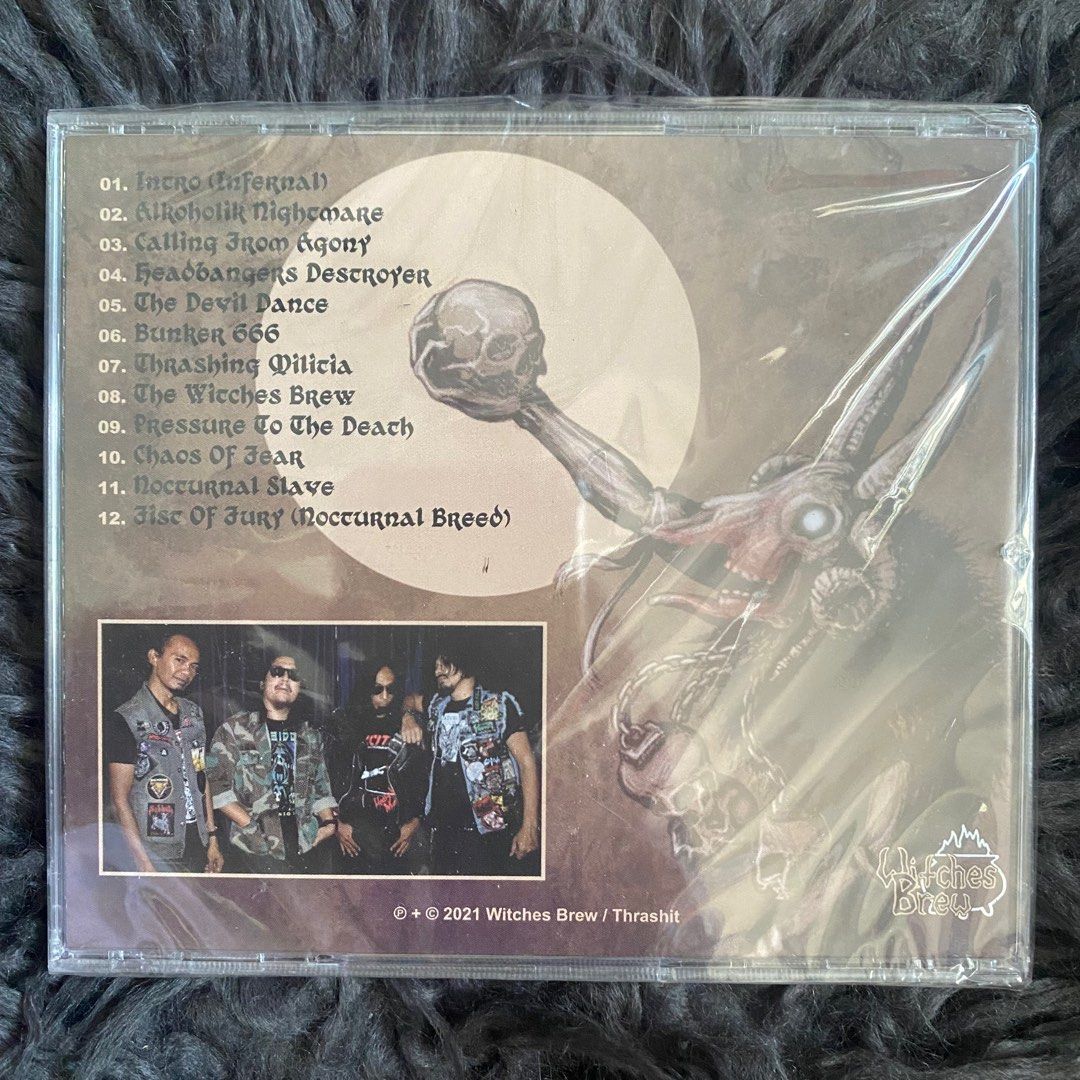 CD THRASHIT Chaos Of Fear, Hobbies & Toys, Music & Media, CDs & DVDs on ...