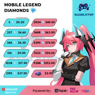 [6K DIAMONDS $105] CHEAPEST Mobile Legends Diamonds | Mobile Legends ...