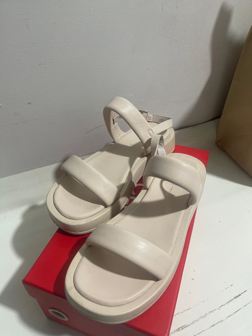 CLN Off White Sandals for sale, Women's Fashion, Footwear, Sandals on ...