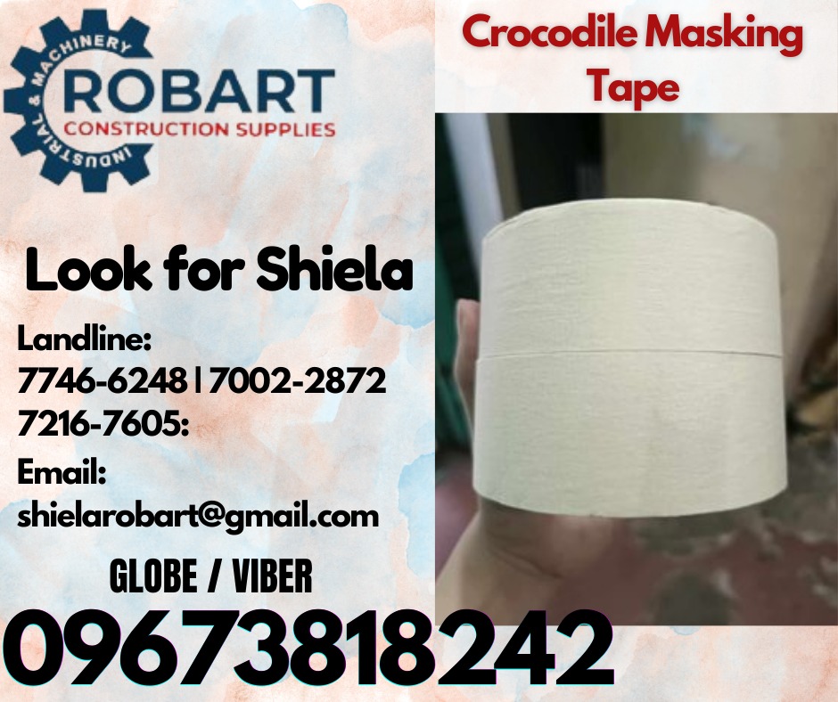 Crocodile Masking Tape, Commercial & Industrial, Construction Tools ...