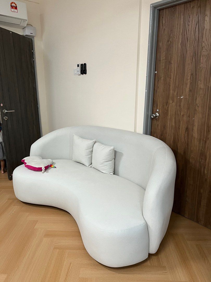 Curve sofa, Furniture & Home Living, Furniture, Sofas on Carousell
