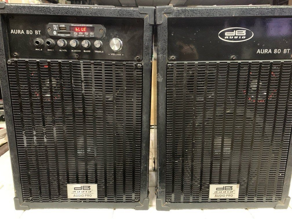 Dbaudio Aura 80 BT 350watts x 2 Amplified Speaker 220volts, Audio ...
